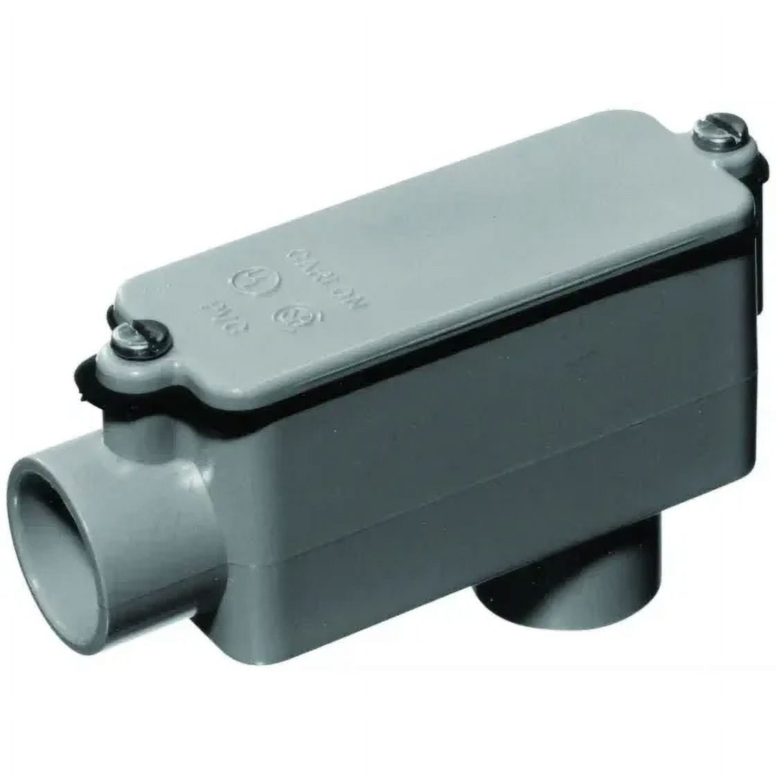 Carlon E986H-CAR 1 1/2 Inch Type Lb Pvc Conduit Body, Each - Walmart.com