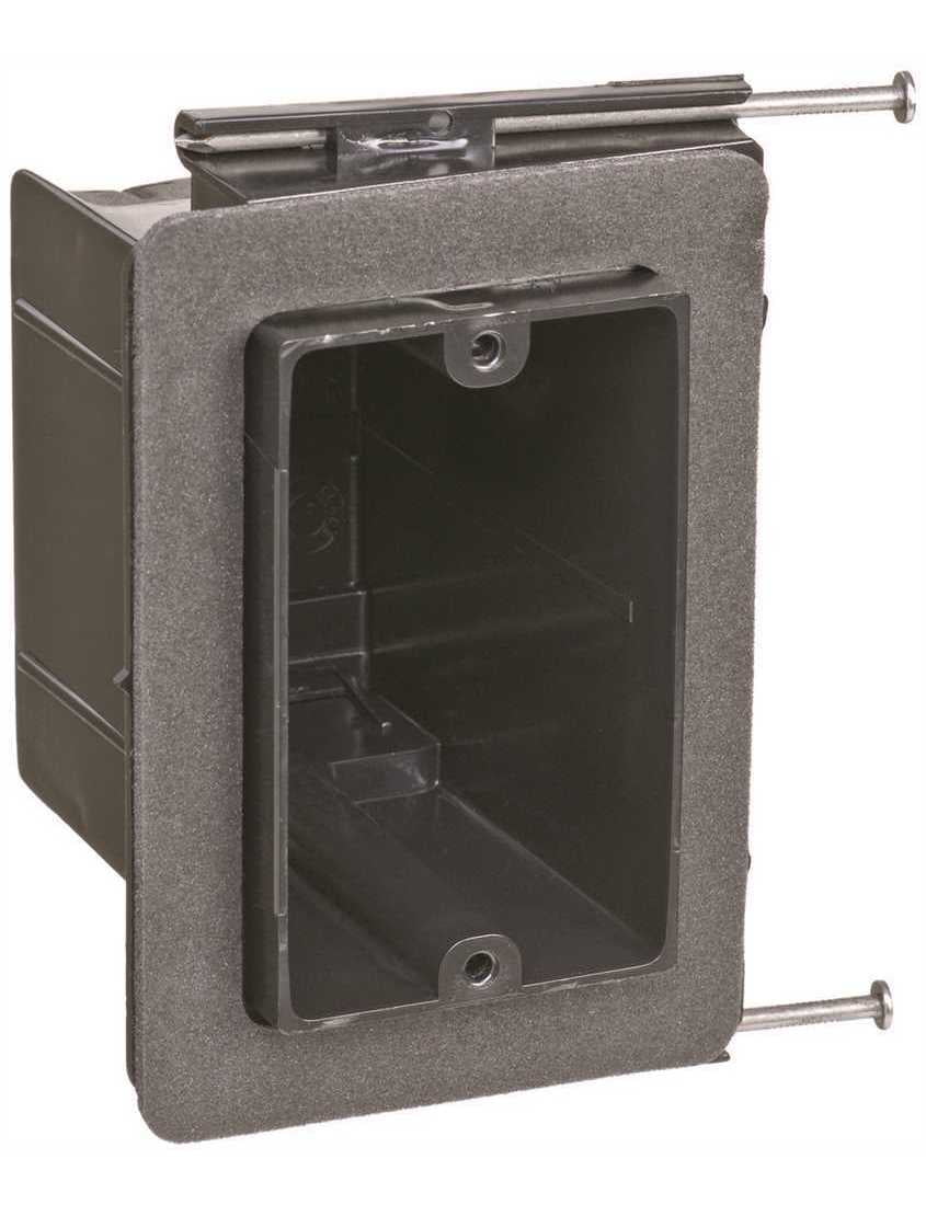 Carlon FN-23 Draft Tight Non Metallic Electrical Box, 3-5/8"L x 2-1/4"W ...