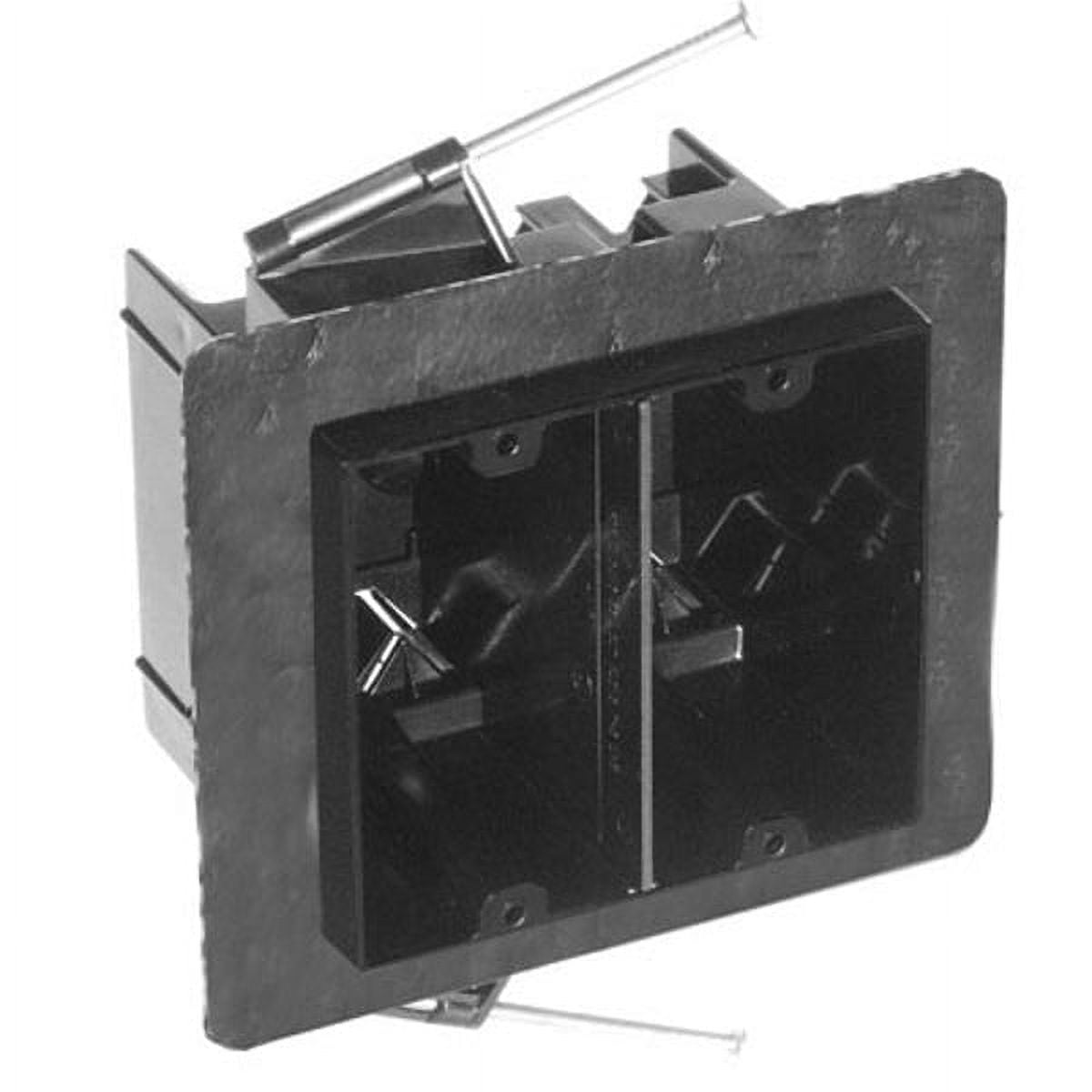 Carlon FN-236-V Electrical Outlet Box, 2 Gang, Draft Tight, Each ...