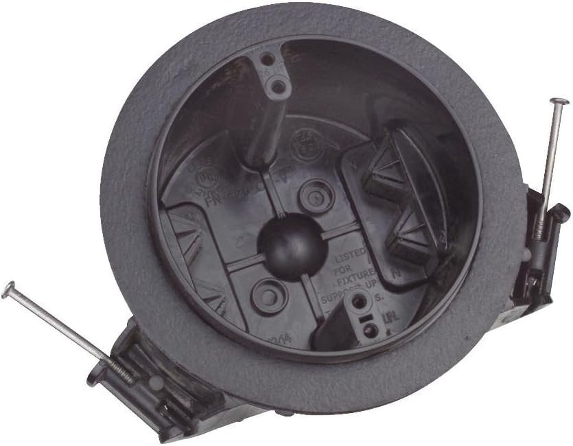 Carlon FN-426-C-V Ceiling Fan/Fixture Box, New Work, Vapor-tight, 4 ...