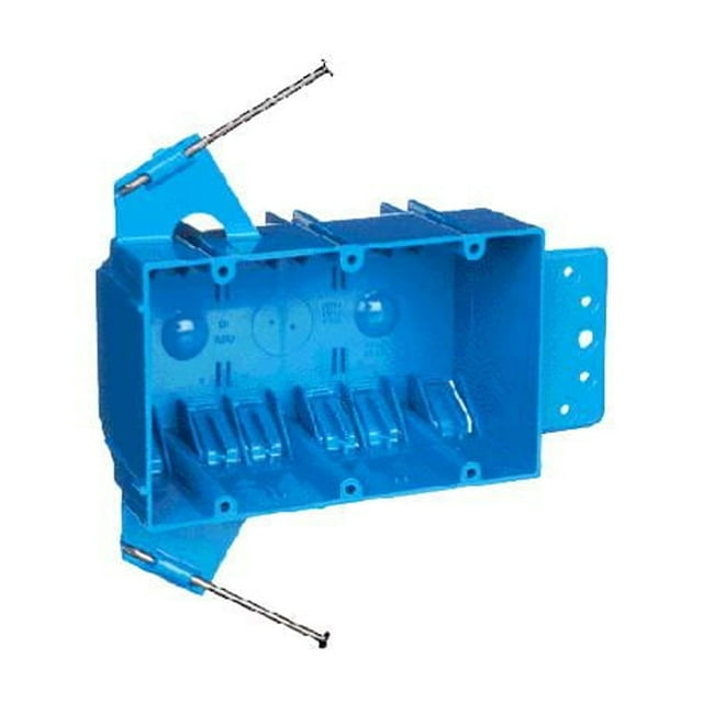 Carlon 3-Gang PVC Molded Wall Switch Box B344AB - Walmart Business Supplies