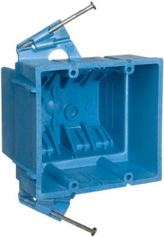 Carlon New Work Super Blue Hard Body Wiring Box, 2-Gang, Each - Walmart.com