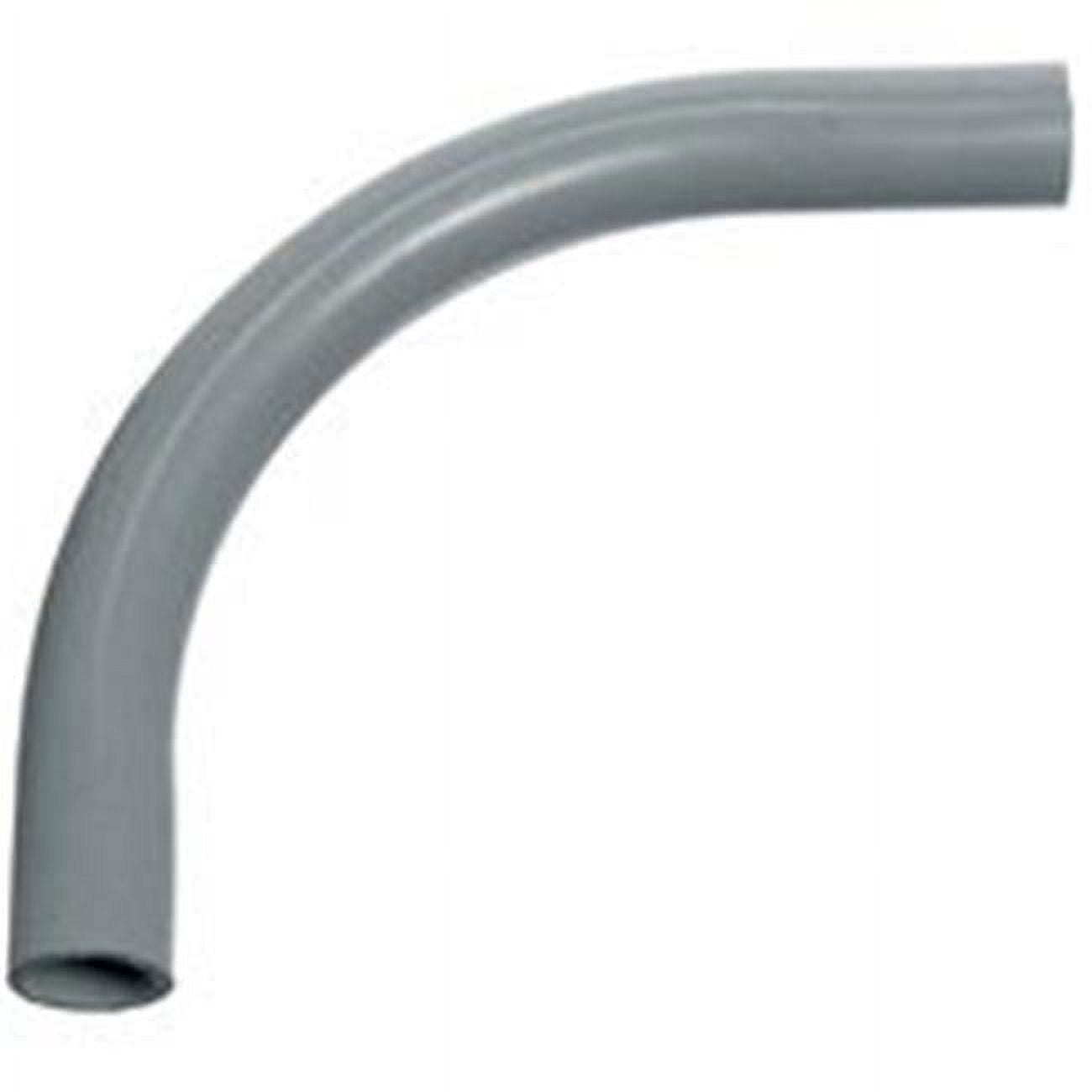 Carlon Standard Radius Conduit Elbow, 90 Deg, 3/4" Rigid, Plain, Sch 80 ...