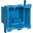 Carlon SuperBlue 2-Gang Thermoplastic Molded Wall Box BH234R - Walmart.com