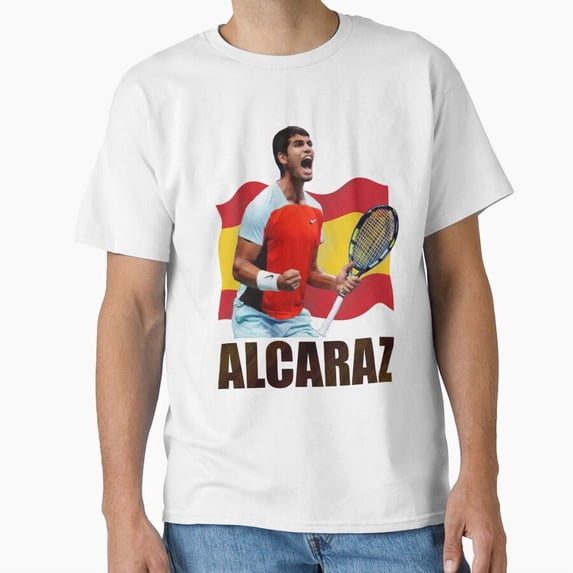 Carlos Alcaraz Tennis Player #1 Us Open Spain T-Shirt - Walmart.com