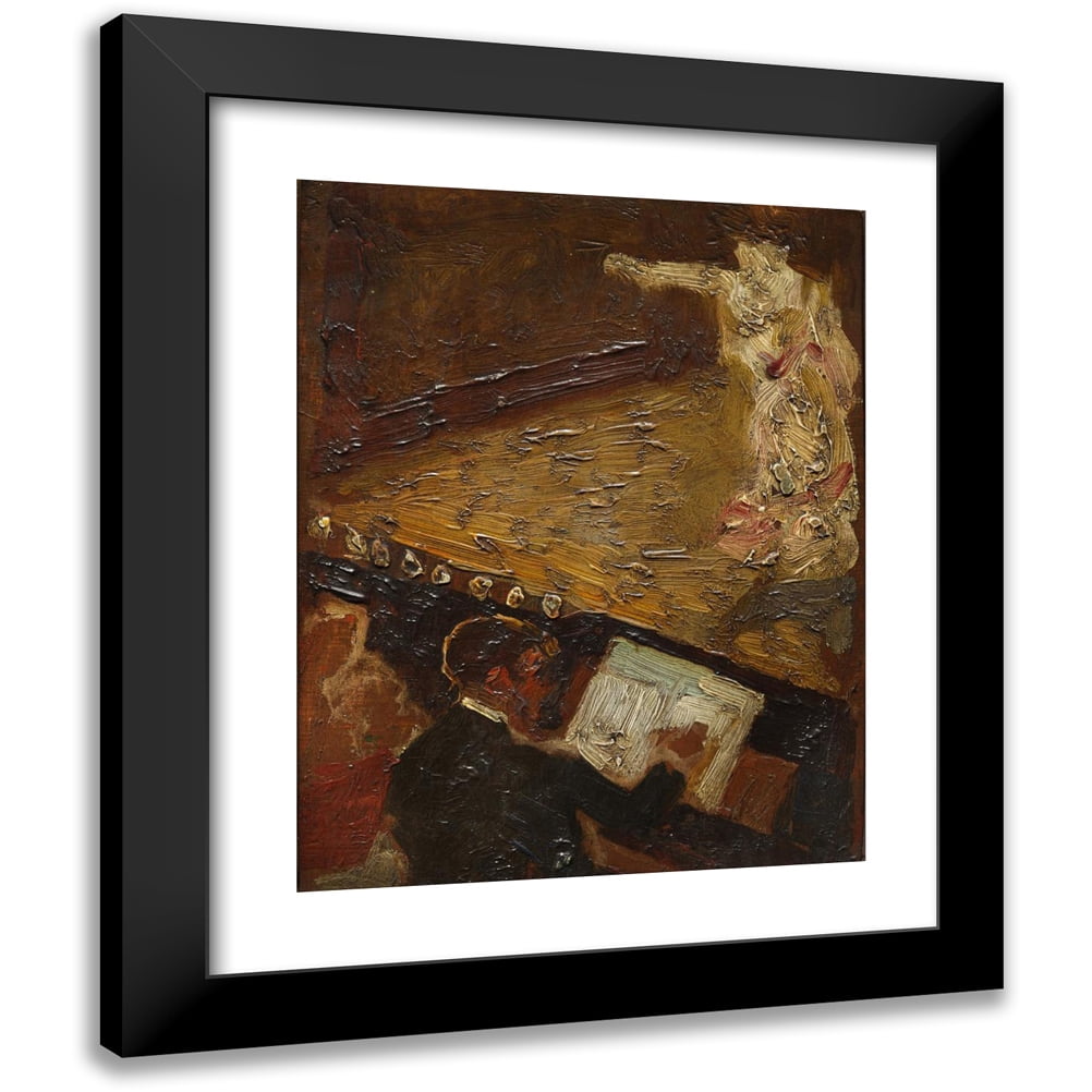 Carlos Baca-Flor 12x14 Black Modern Framed Museum Art Print Titled ...