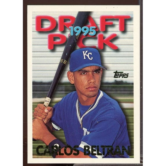 Carlos Beltran Rookie Card 1995 Topps Traded #18T - Walmart.com