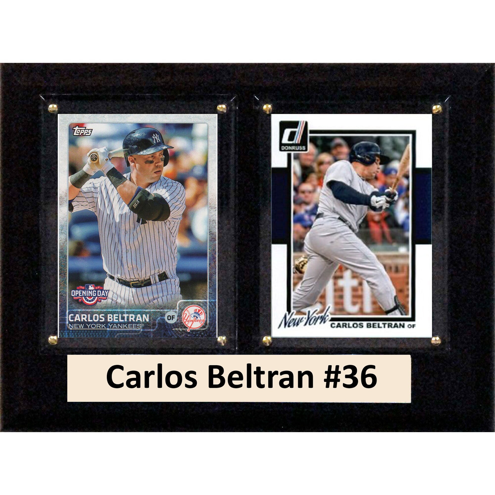 Carlos Beltran Yankees 6'' x 8'' Plaque - Walmart.com