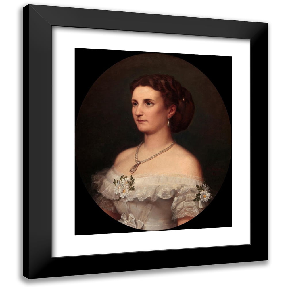 Carlos Luis de Ribera y Fieve 20x23 Black Modern Framed Museum Art ...