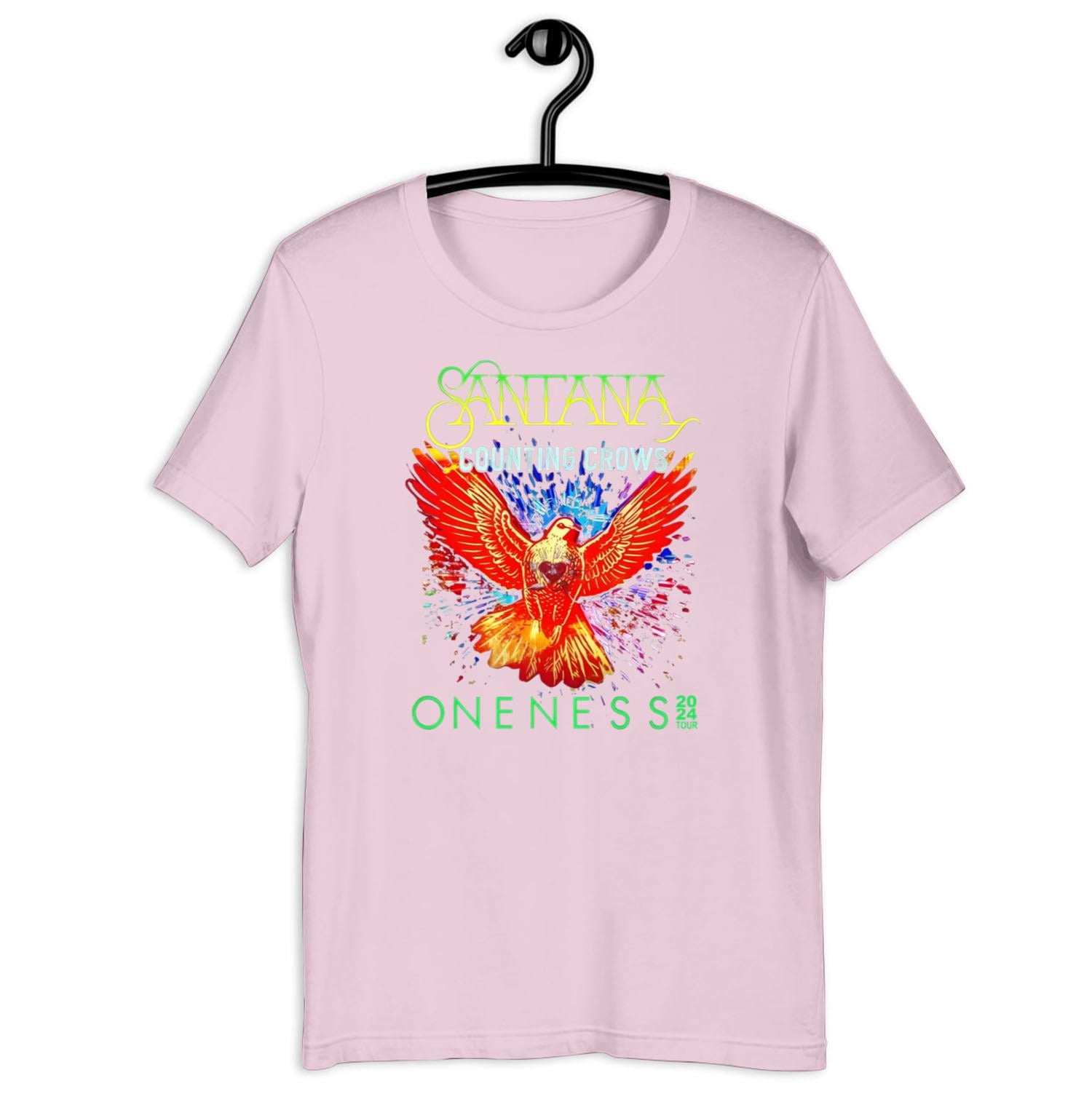 Carlos Santana And Counting Crows Shirt The Oneness Tour 2024 Shirt ...