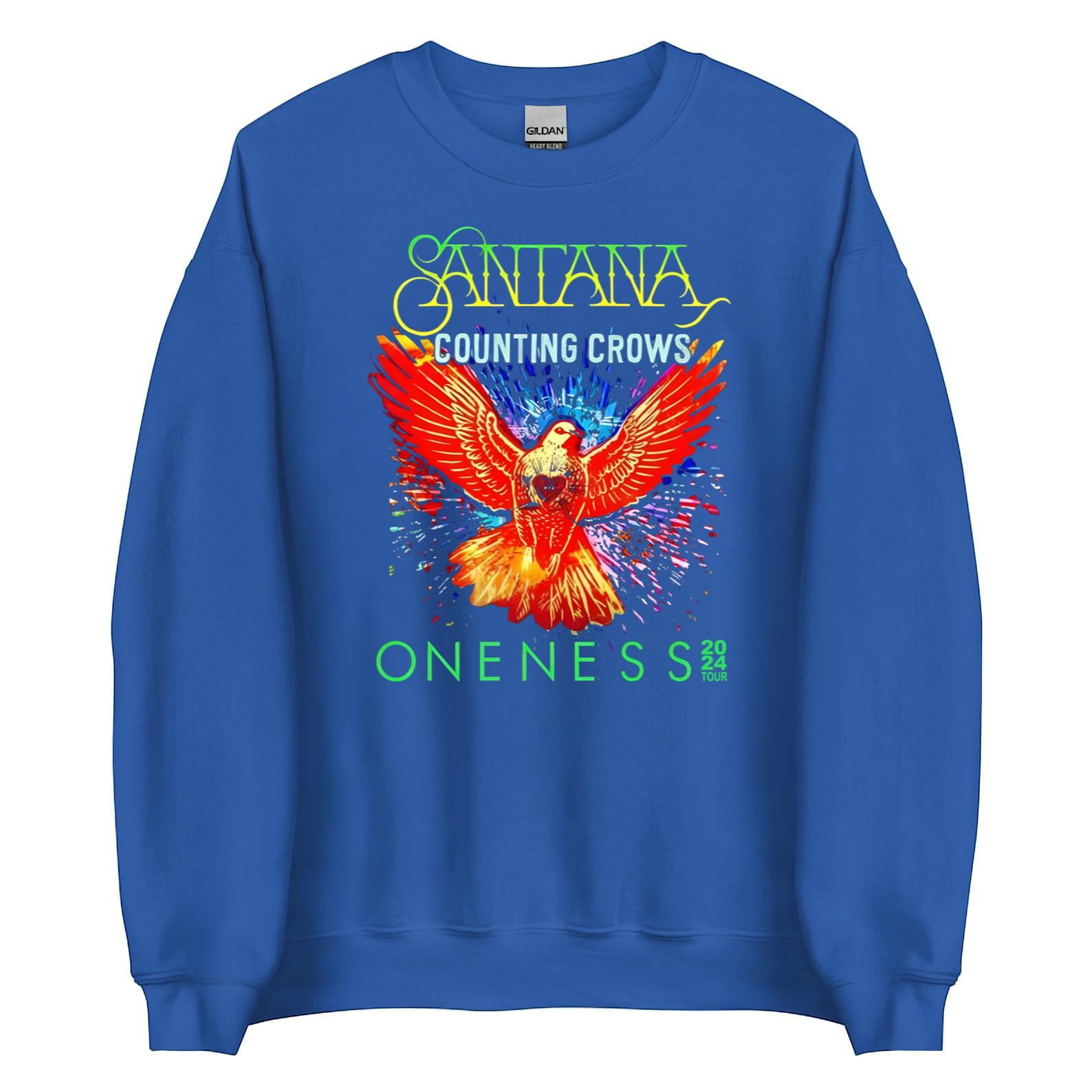 Carlos Santana And Counting Crows Shirt The Oneness Tour 2024 Shirt ...