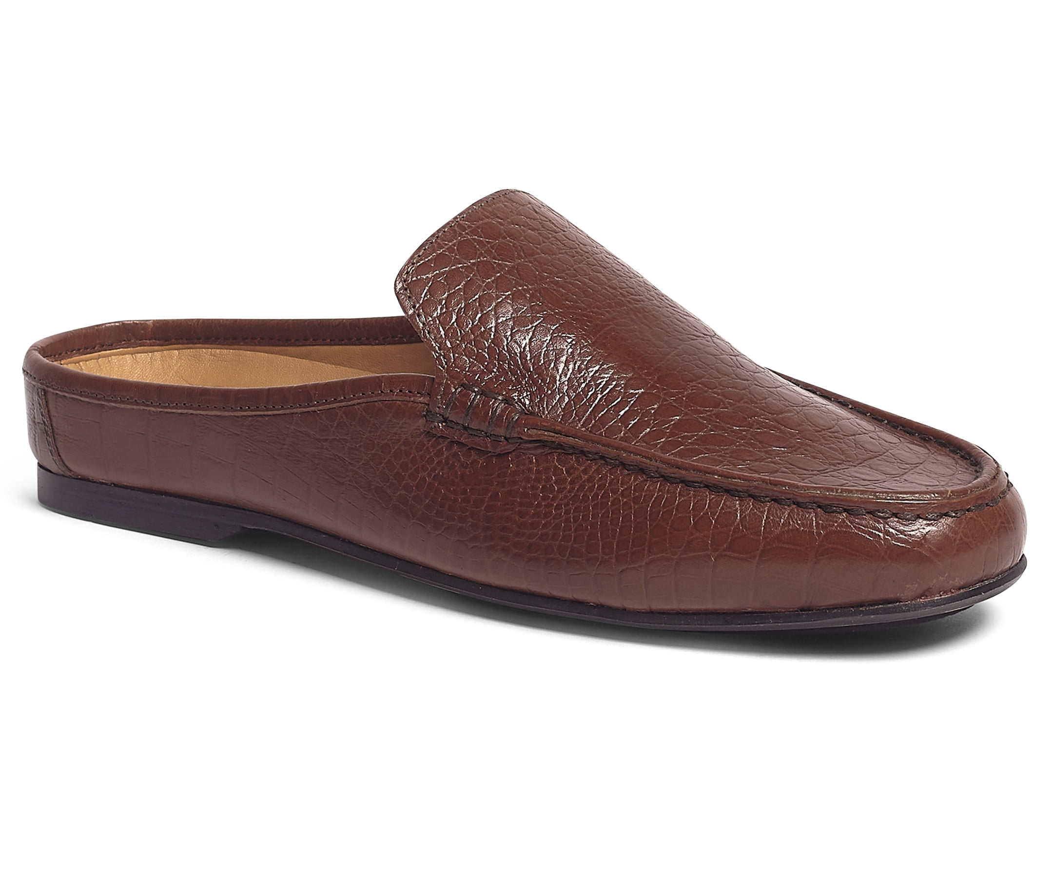 Carlos Santana Cronos Leather Mule for Men | Slip-On | Padded Leather ...