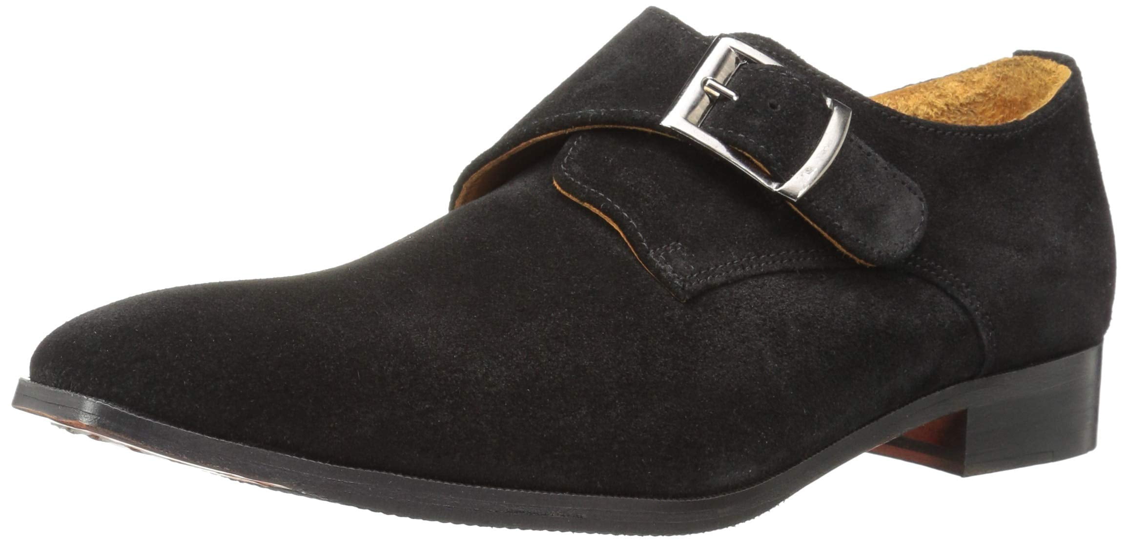 Carlos by Carlos Santana Men's Freedom Monk-Strap Loafer, Black ...
