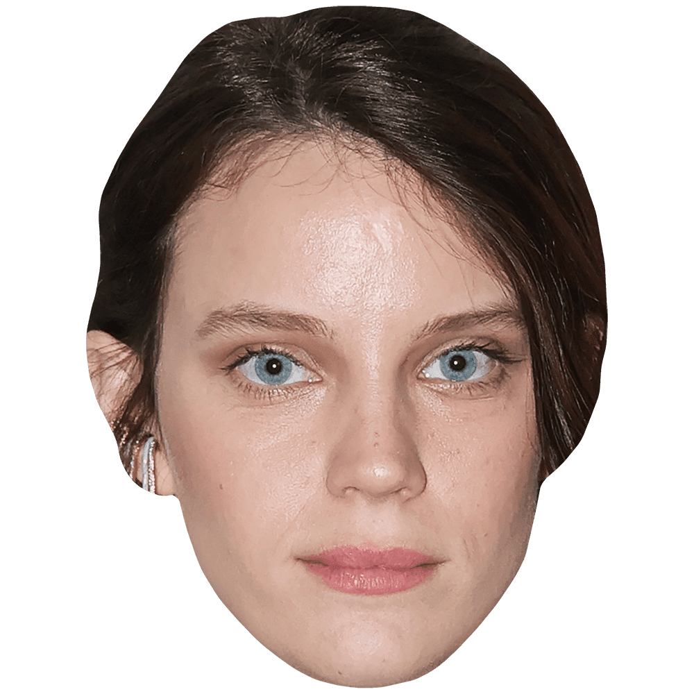 Carlotta Gamba (Brown Hair) Celebrity Mask, Flat Card Face, Fancy Dress ...