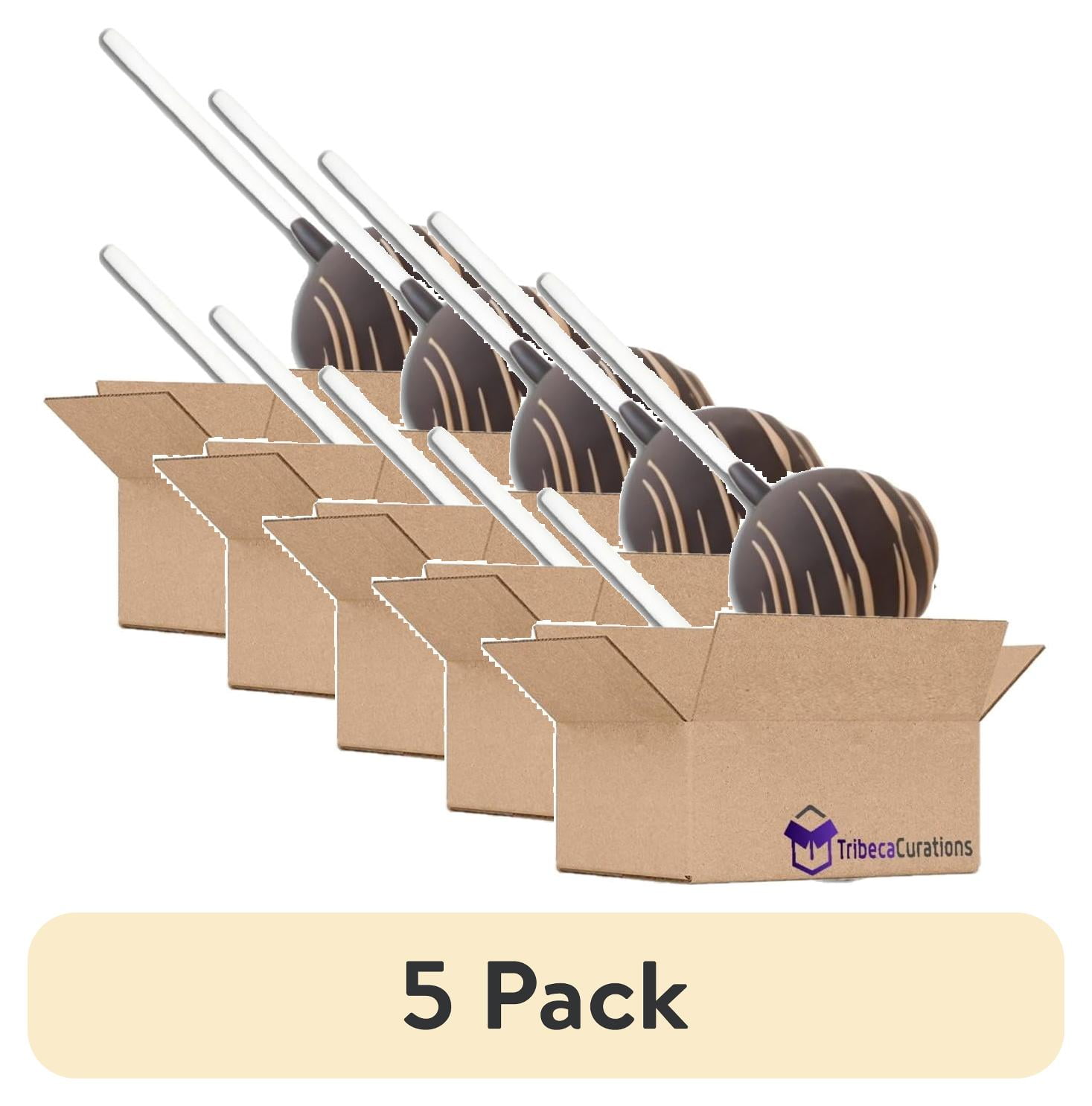 (5 pack) Carlotta's Authentic Italian Cake Pops | Double Chocolate | 1. ...