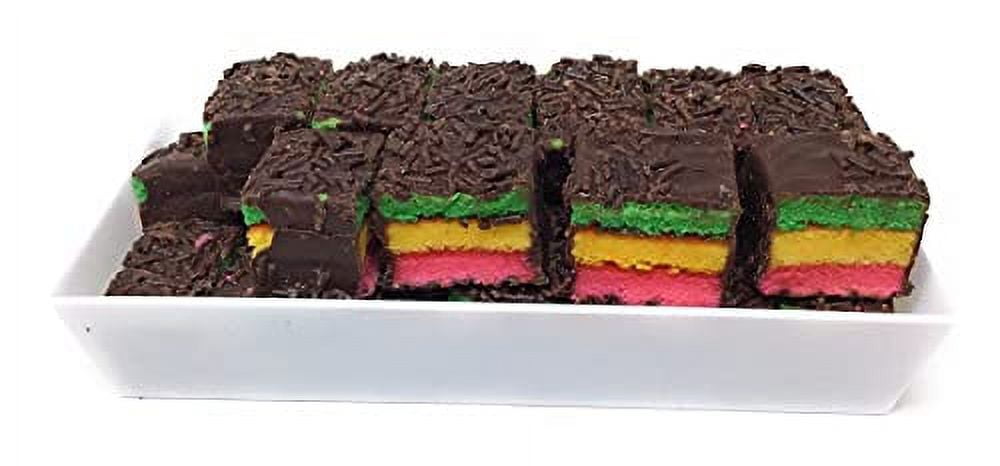 Carlotta's Authentic Italian Rainbow Cookies | 13 Ounces - Walmart.com