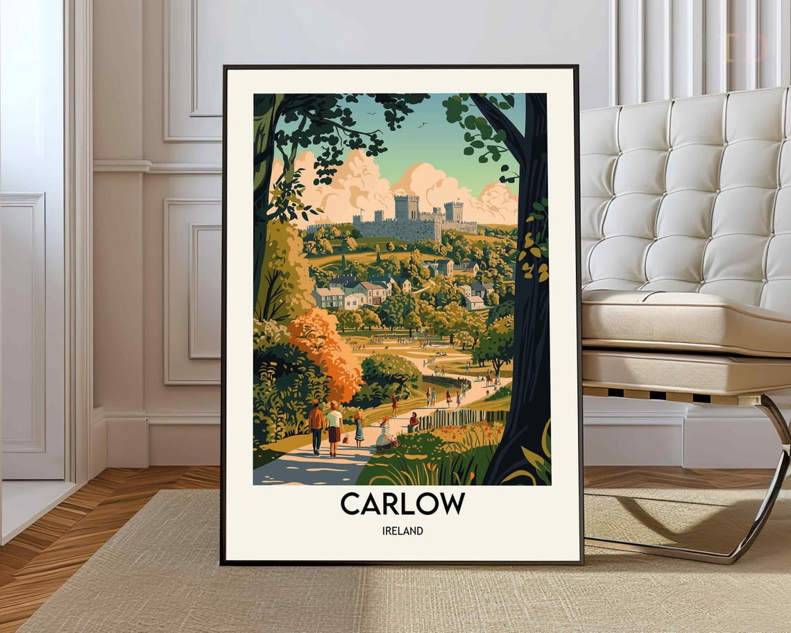 Carlow Poster, Carlowcarlow Print, Carlow Photo, Carlow Poster Print ...