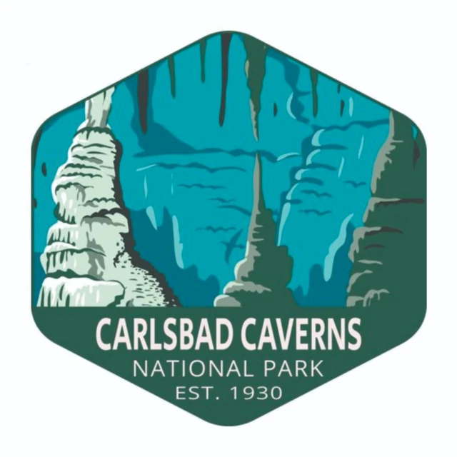 Carlsbad Cavern National Park Sticker New Mexico National Park Decal ...