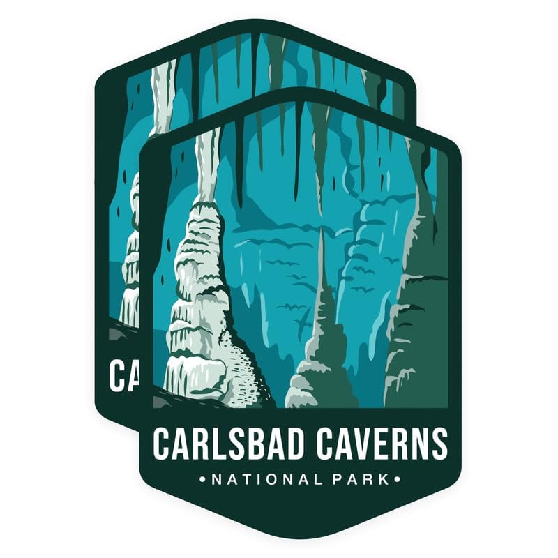 Carlsbad Caverns National Park Bumper Sticker - US National Park - 5 ...