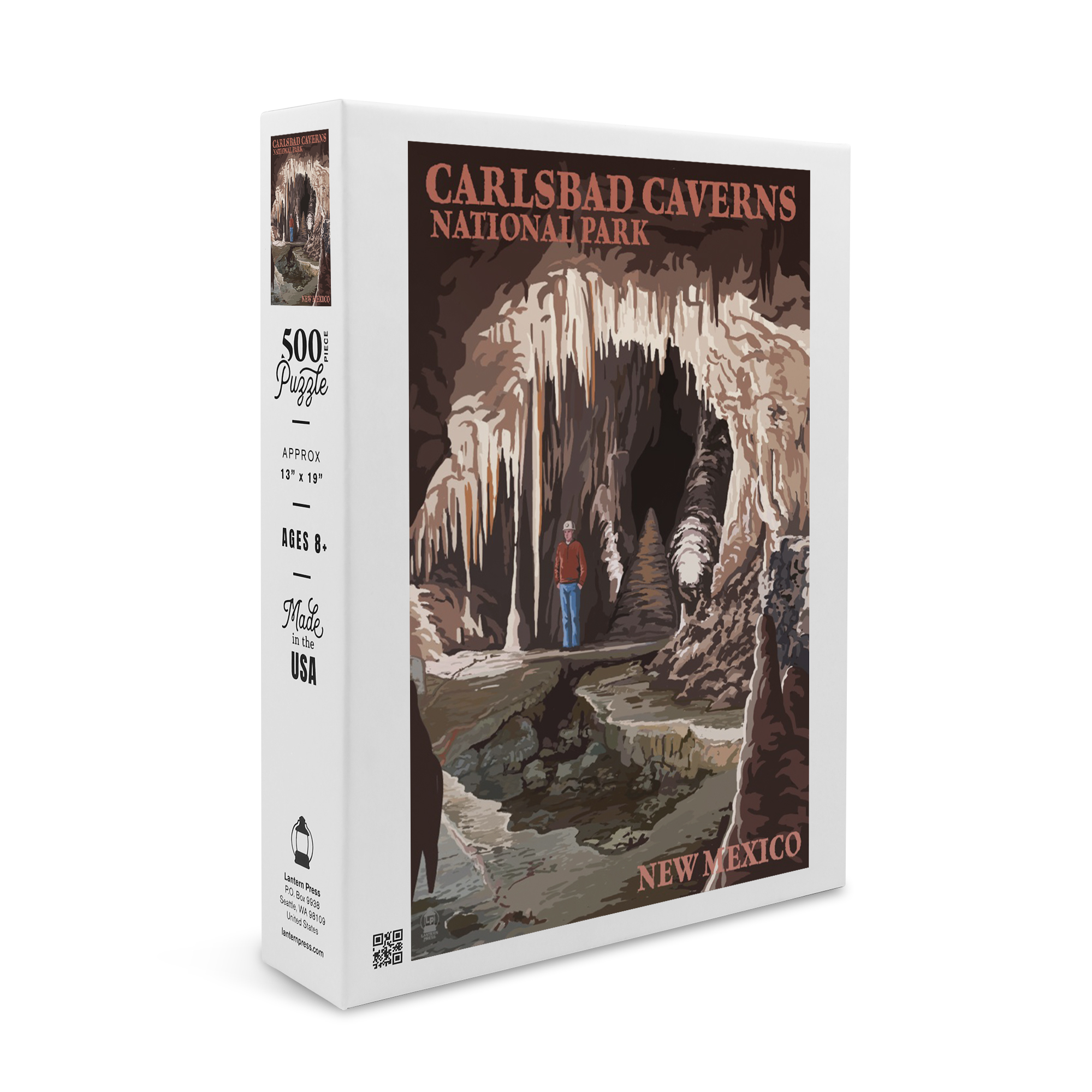 Carlsbad Caverns National Park, New Mexico, Lower Cave (19x27 inches ...
