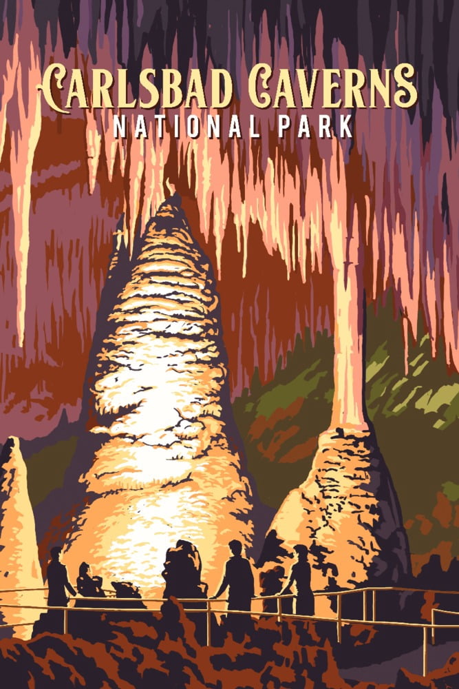 Carlsbad Caverns National Park, New Mexico, Painterly National Park ...