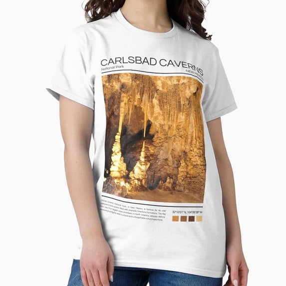 Carlsbad Caverns National Park New Mexico Shirt, Casual Graphic Tee ...
