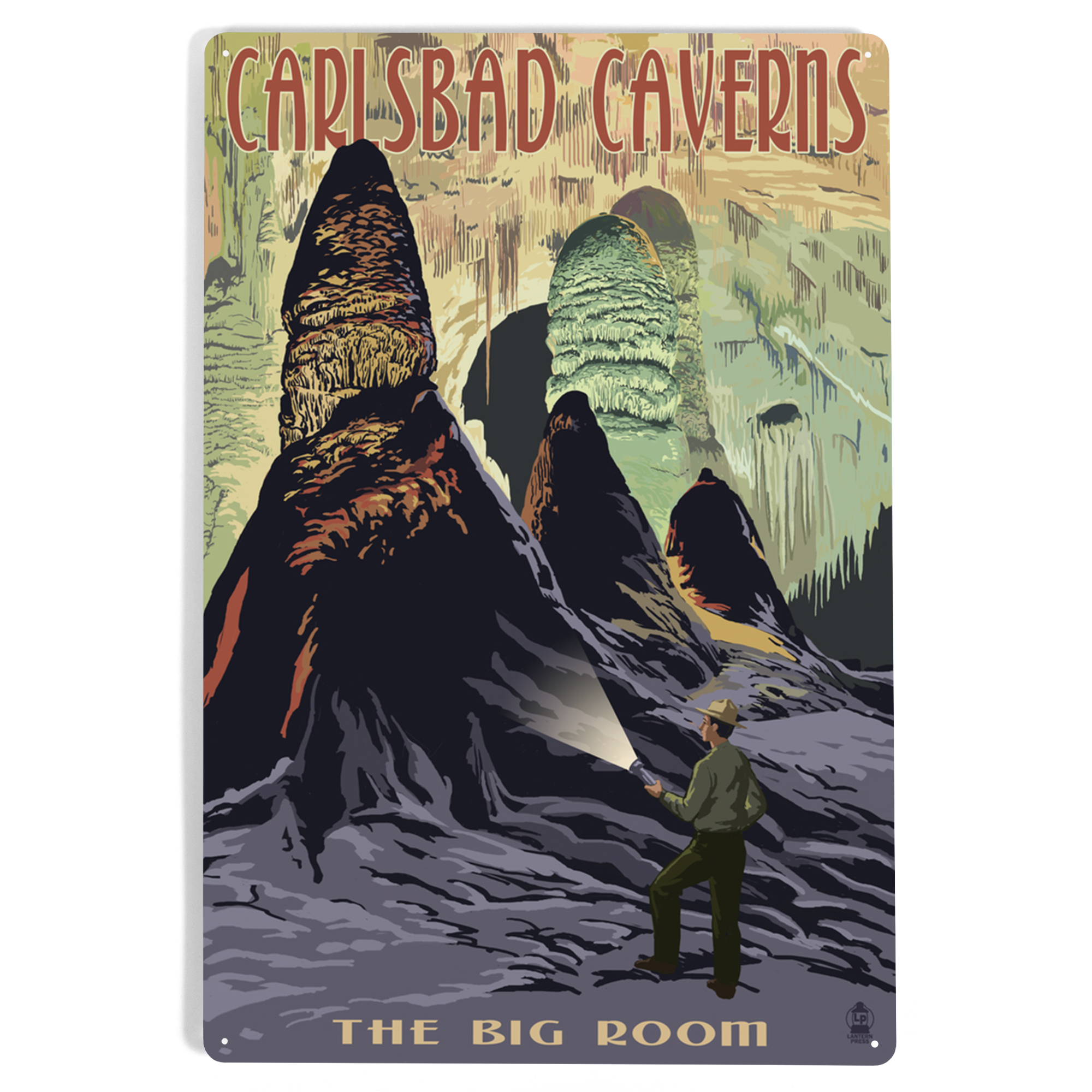 Carlsbad Caverns National Park, New Mexico, The Big Room (12x18 ...