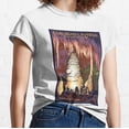 Carlsbad Caverns Temple Of The Sun Vintage Travel Decal Classic T-shirt ...