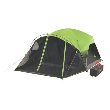 CORE Equipment Waterproof Camping Family Tent, 6 Person Instant Cabin ...
