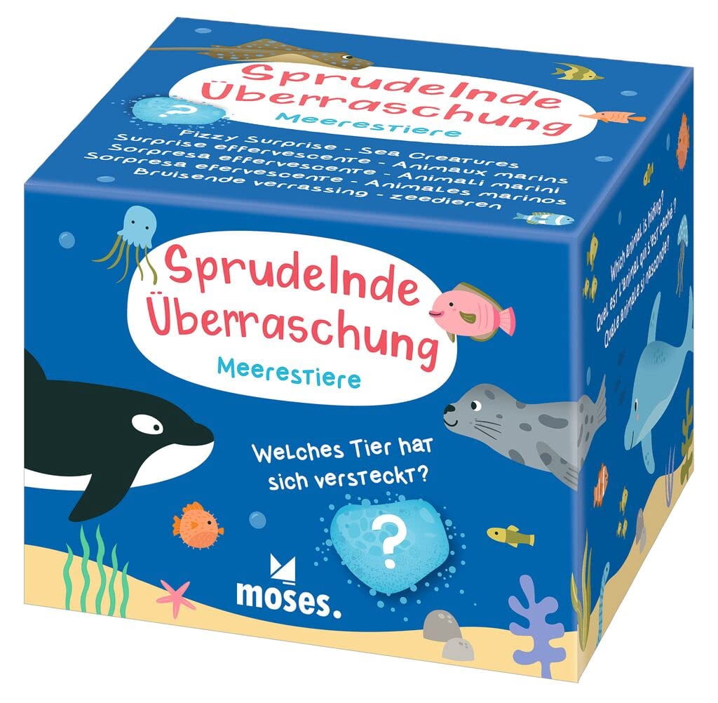 Carlsen Verlag Sprudelnde Überraschung Meerestiere Delfin, Wal ...