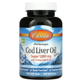 Carlson Cod Liver Oil Gems, 100ct - Walmart.com