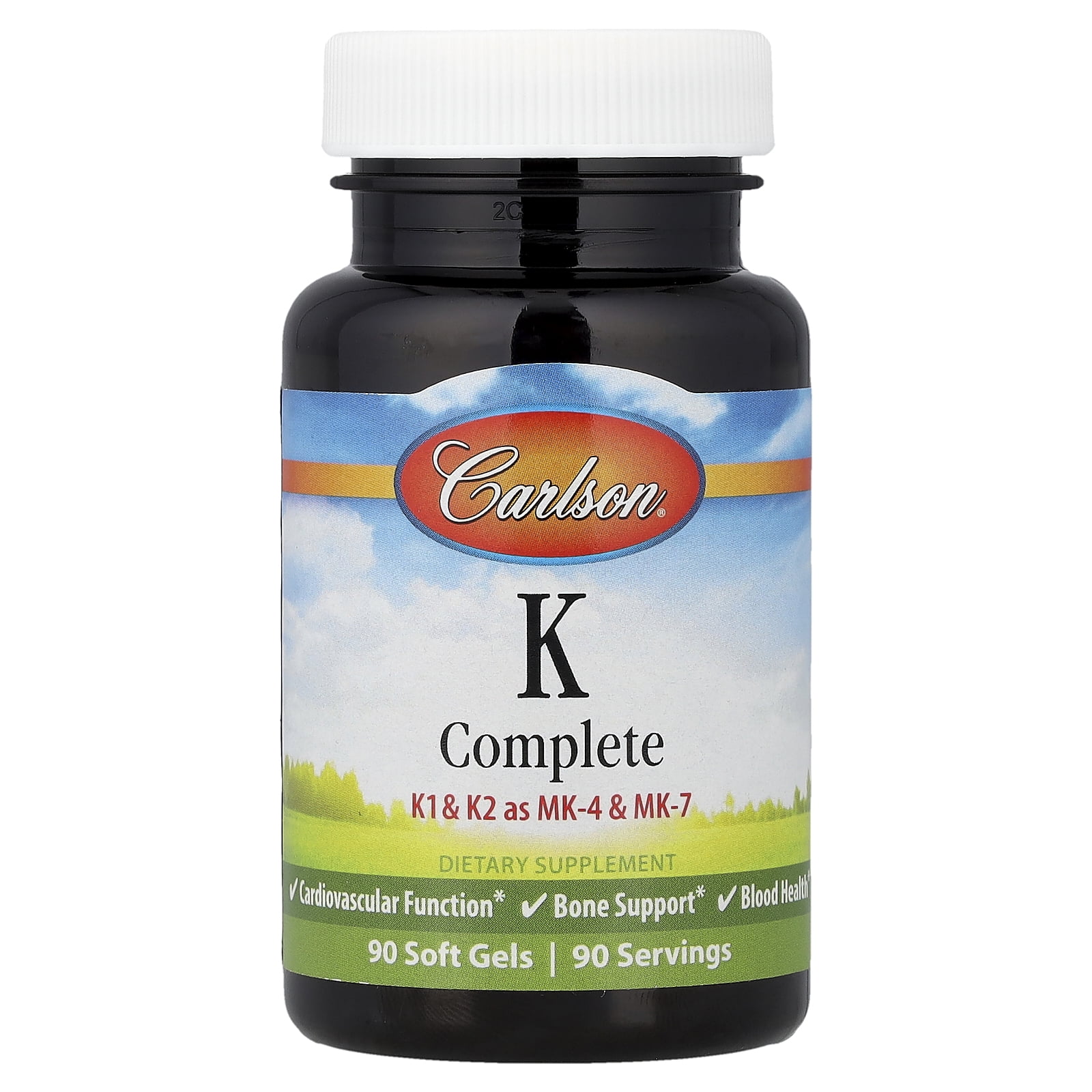 Carlson K complete - 90 Softgels - Walmart.com