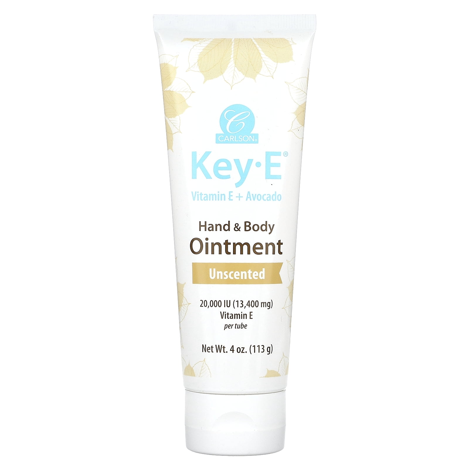 Carlson Key-E Hand & Body Ointment, Unscented, 4 oz (113 g) - Walmart.com
