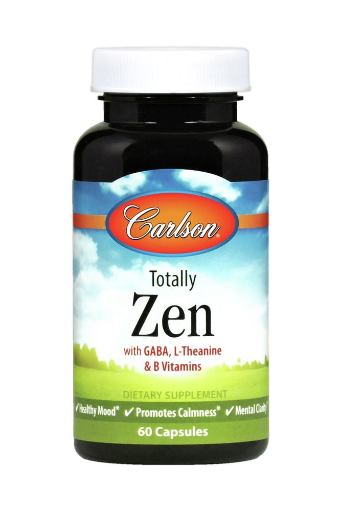 Carlson Laboratories Totally Zen 60 Capsule - Walmart.com