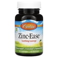 Carlson Zinc-Ease Soothing Lozenge, Natural Lemon, 42 Lozenges ...