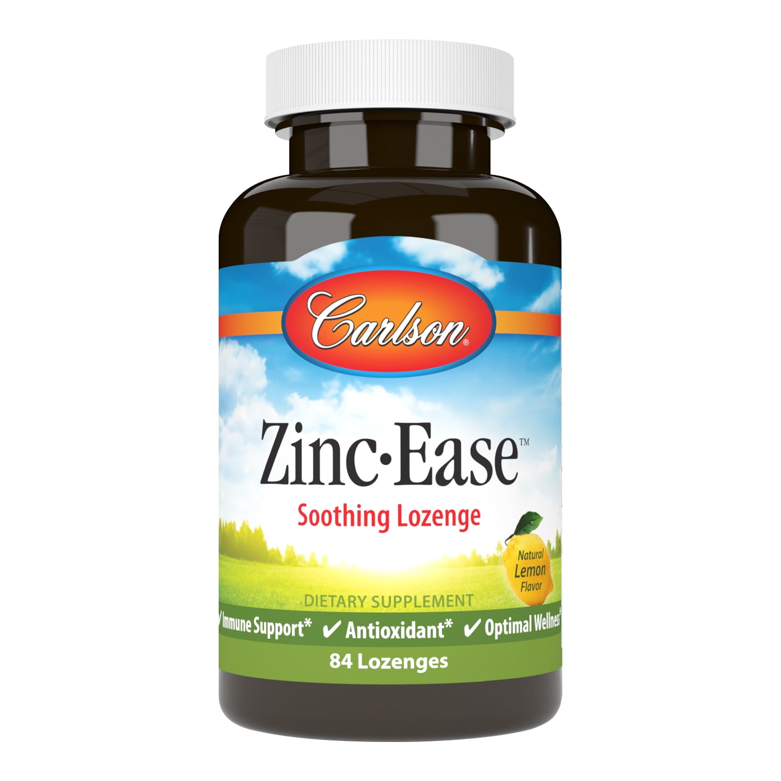 Carlson Zinc Lozenges - Nutrient capsules for medical supply - Walmart ...