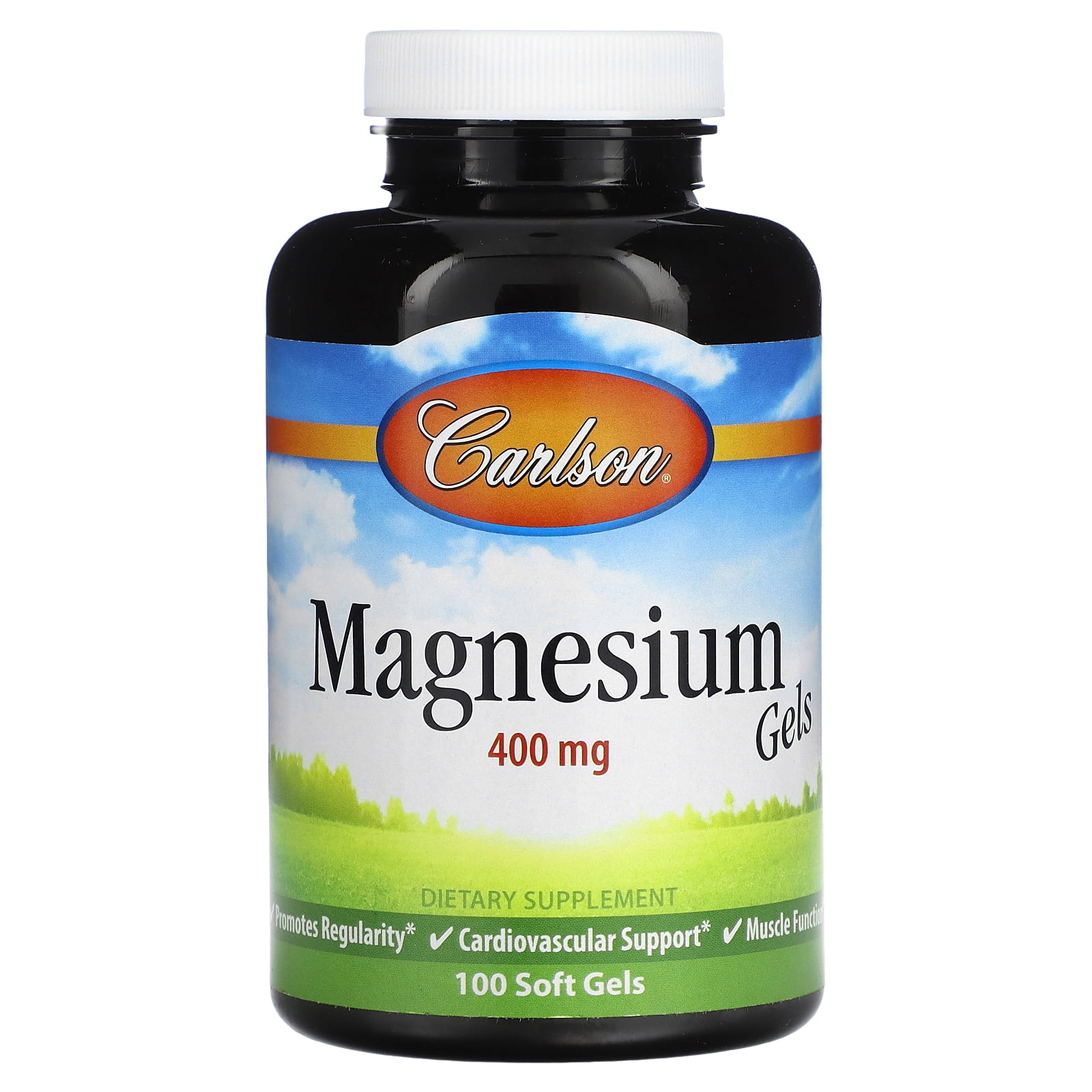 Carlson - Liquid Magnesium Gels, 400 mg, Benefits Heart Health, Bowel ...