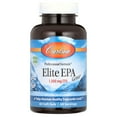 Carlson Elite Omega Fish Oil EPA Gems, 1,000 mg, 60 Sgels, Professional ...