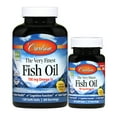 Carlson The Very Finest Fish Oil Softgels, Lemon Flavor, 120 + 30 Ct ...