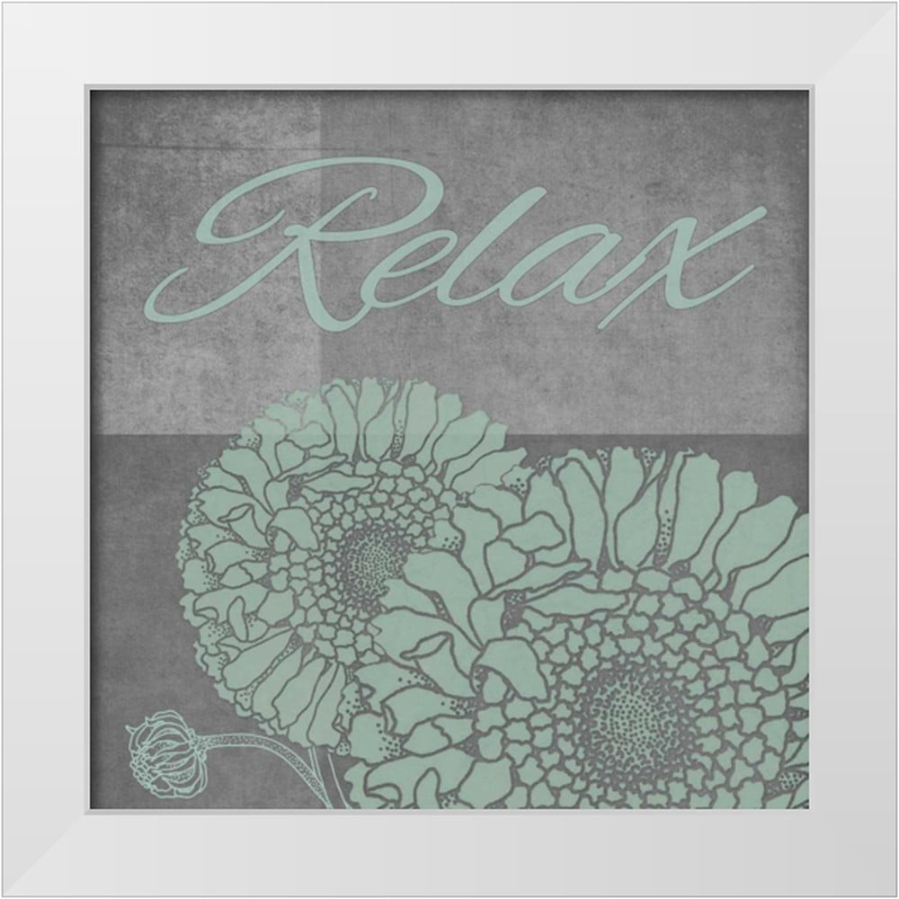 Carlson, Tina 12x12 White Modern Wood Framed Museum Art Print Titled ...