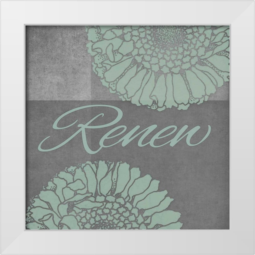 Carlson, Tina 12x12 White Modern Wood Framed Museum Art Print Titled ...