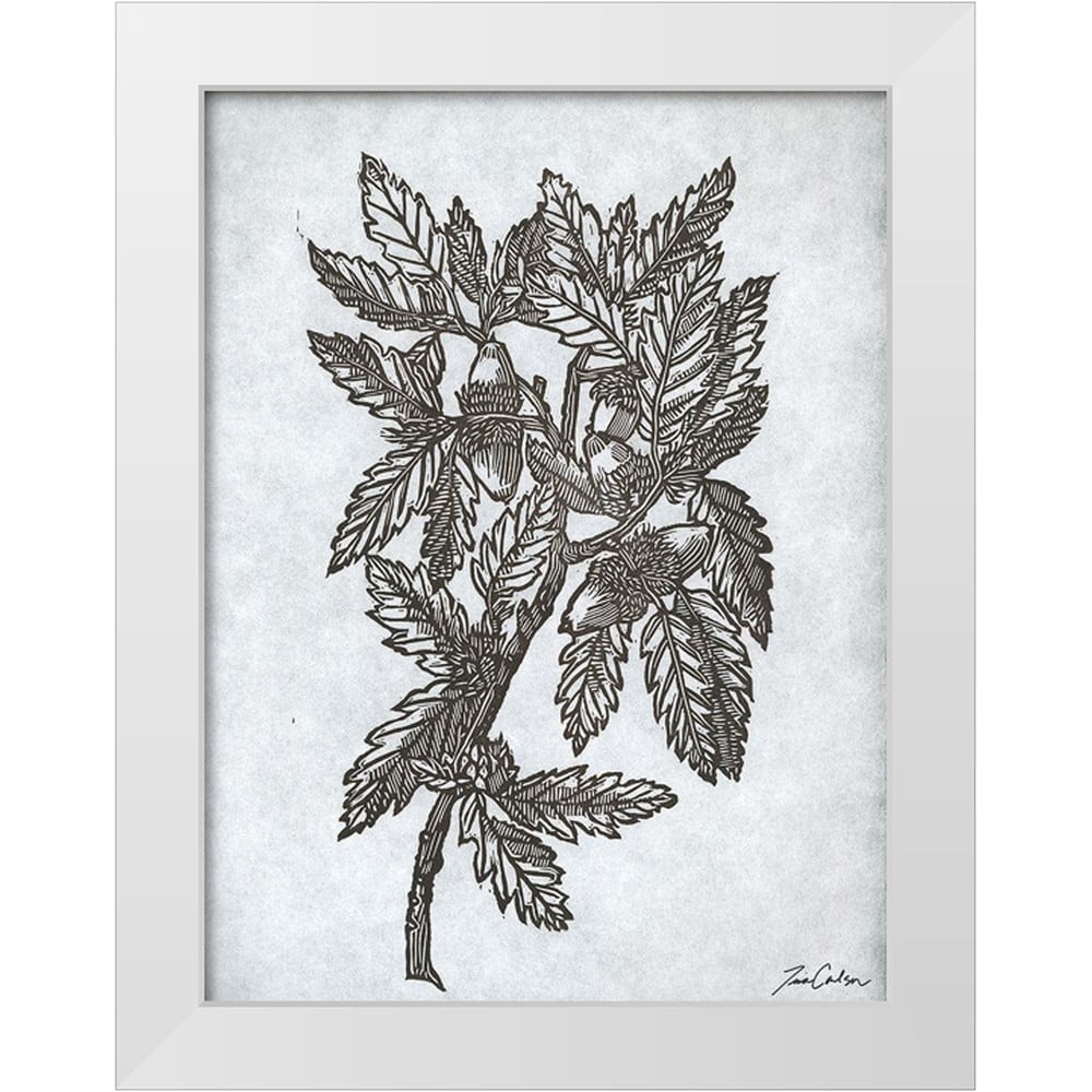 Carlson, Tina 12x14 White Modern Wood Framed Museum Art Print Titled ...