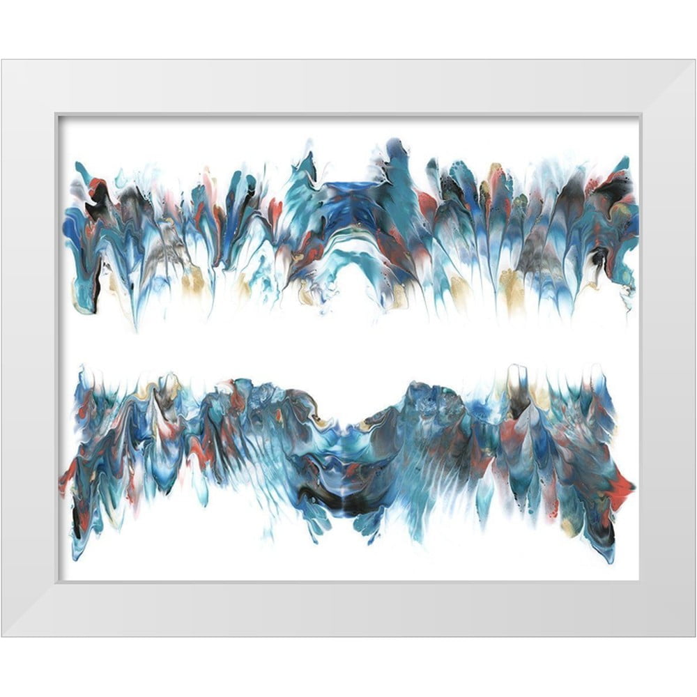 Carlson, Tina 14x12 White Modern Wood Framed Museum Art Print Titled ...