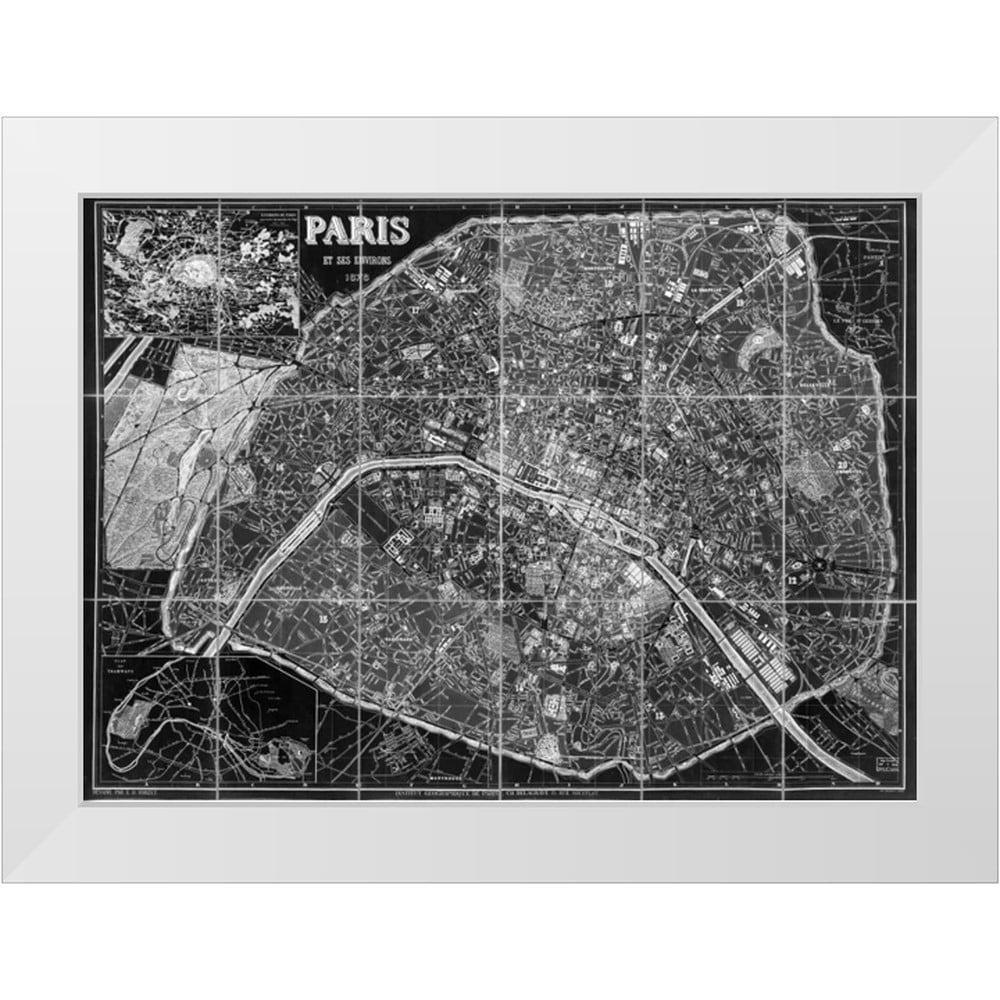 Carlson, Tina 18x14 White Modern Wood Framed Museum Art Print Titled ...