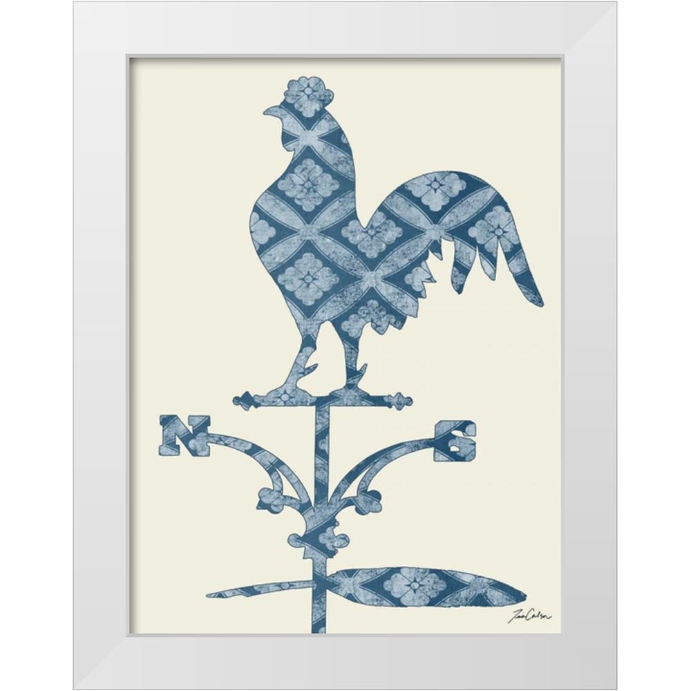 Carlson, Tina 19x24 White Modern Wood Framed Museum Art Print Titled ...