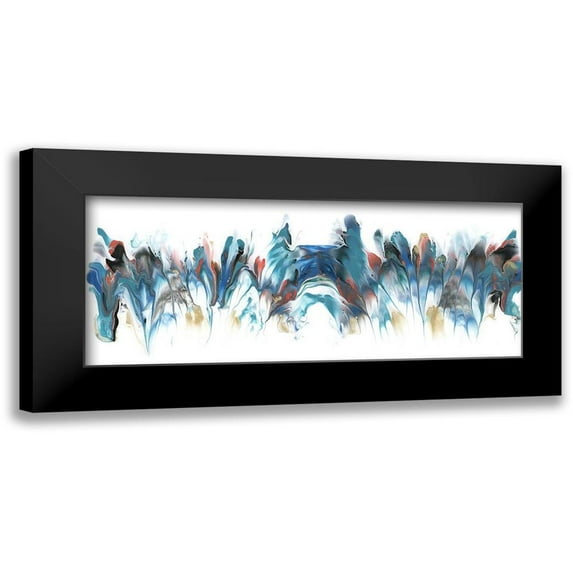 Carlson, Tina 24x12 Black Modern Framed Museum Art Print Titled ...