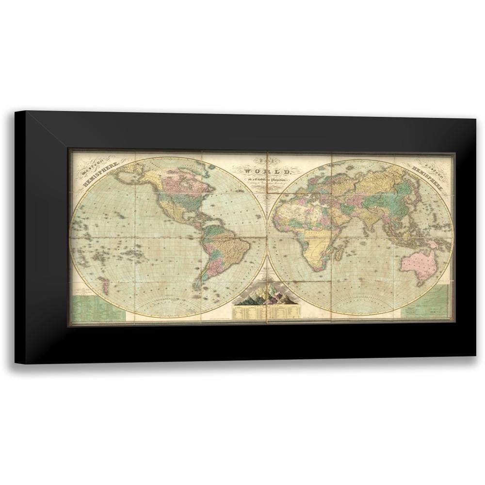 Carlson, Tina 24x14 Black Modern Framed Museum Art Print Titled ...