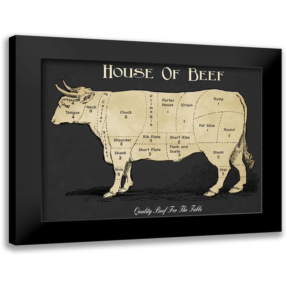 Carlson, Tina 24x19 Black Modern Framed Museum Art Print Titled - House ...