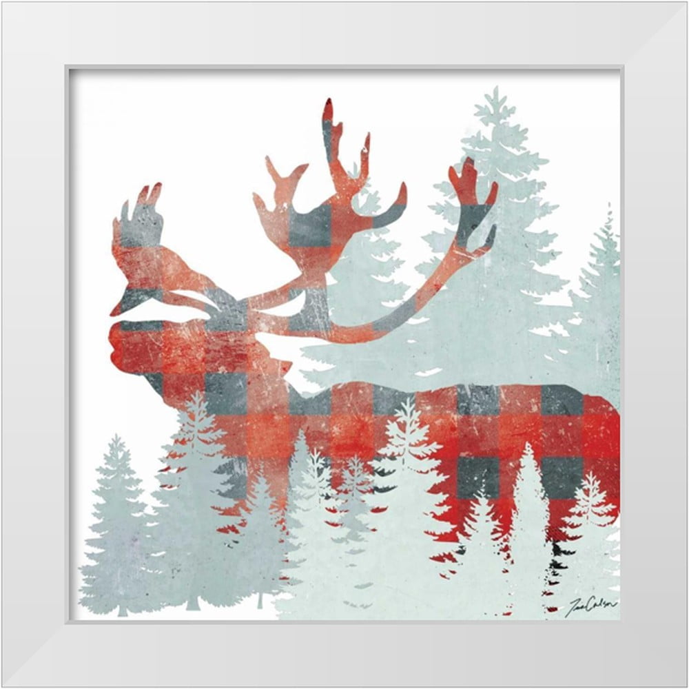 Carlson, Tina 26x26 White Modern Wood Framed Museum Art Print Titled ...