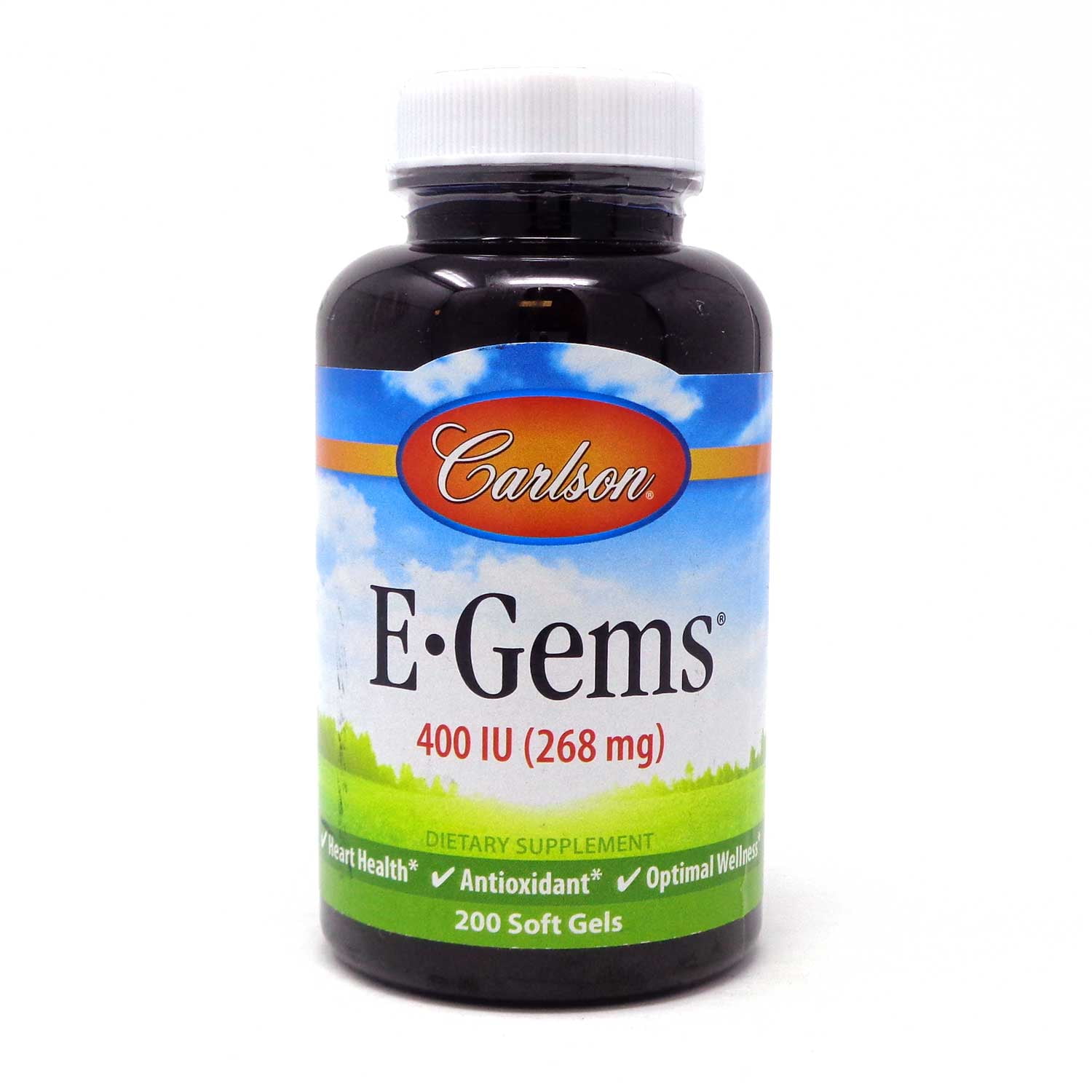 Carlson Vitamin E Gems 400 iu - 200 Softgels - Walmart.com